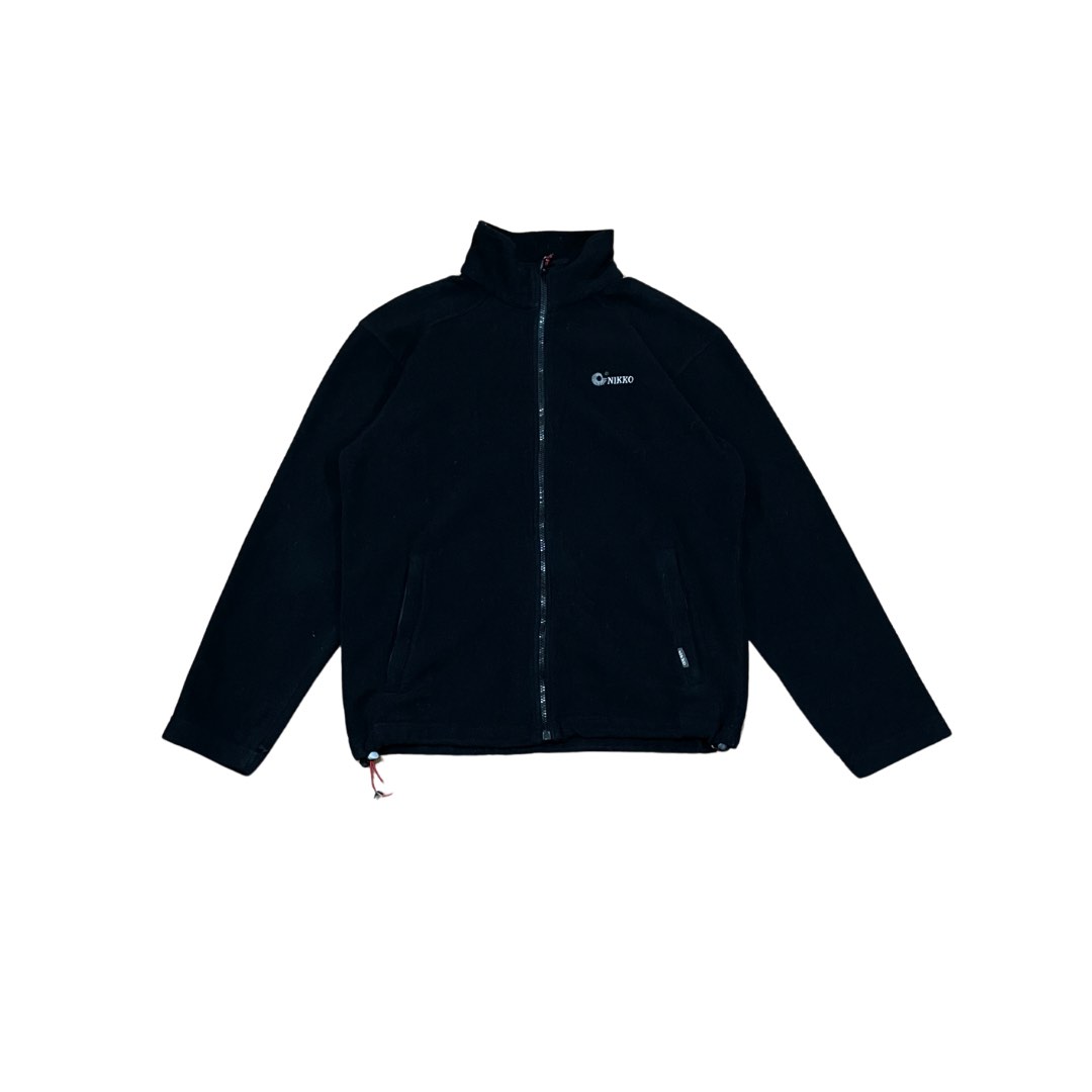 Nikko Outdoor Specialist black fleece waterproof windbreaker fully ...