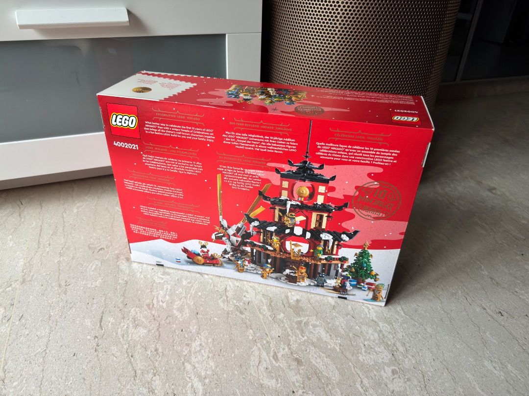 LEGO Ninjago: The Temple of Celebrations 4002021 (Available Mid April ...