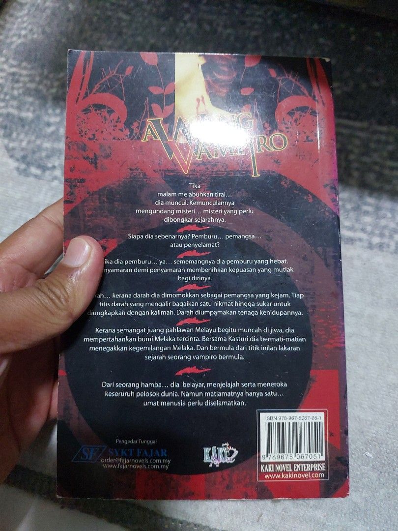 Nizam zakaria awang vampiro, Hobbies & Toys, Books & Magazines ...