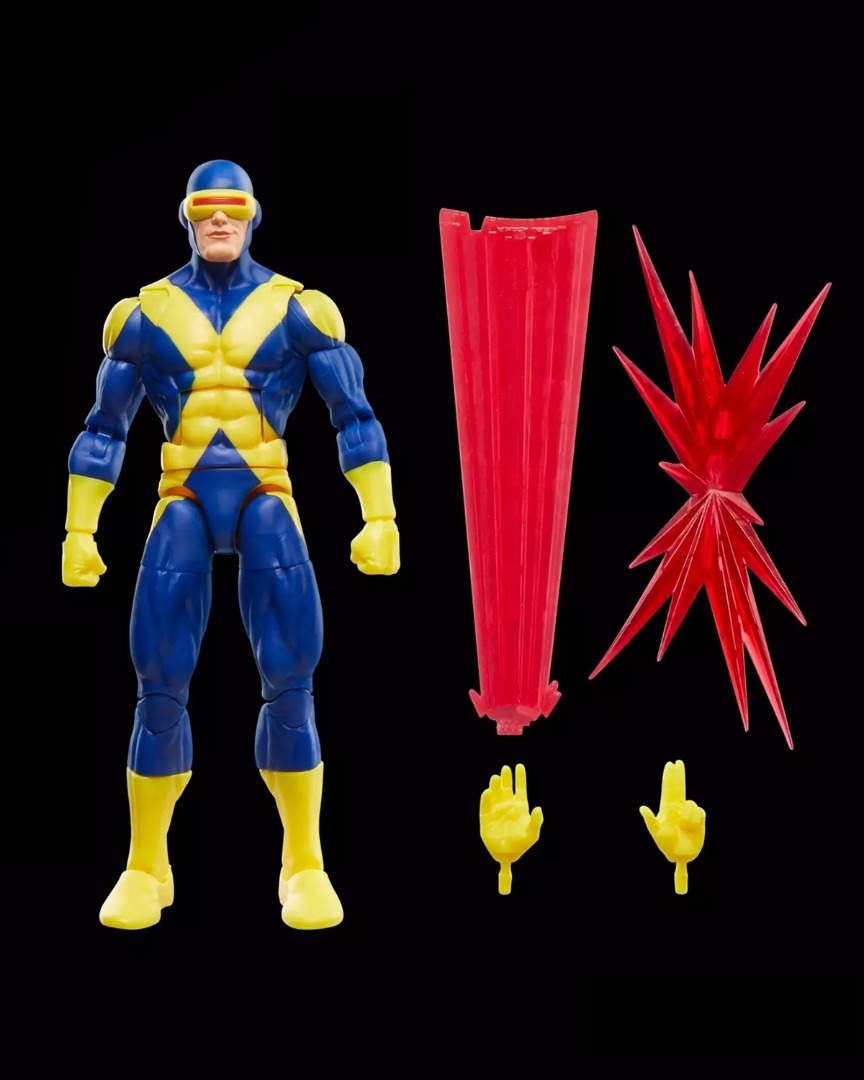 NO BAF 6" X-Factor Cyclops Scott Summers Marvel Legends Nemesis BAF ...