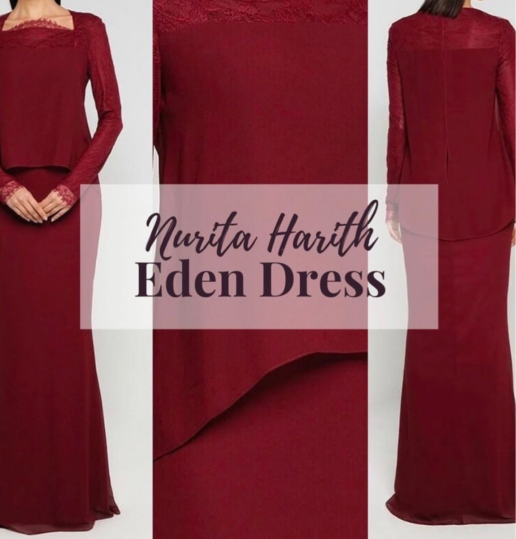 Nurita Harith Eden, Women's Fashion, Dresses & Sets, Dresses on Carousell