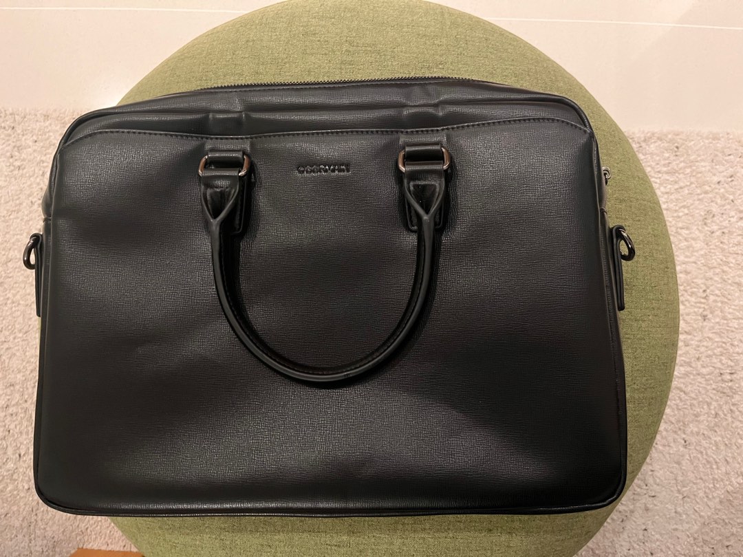 Obermain Leather Briefcase Brand New, Men's Fashion, Bags, Briefcases ...