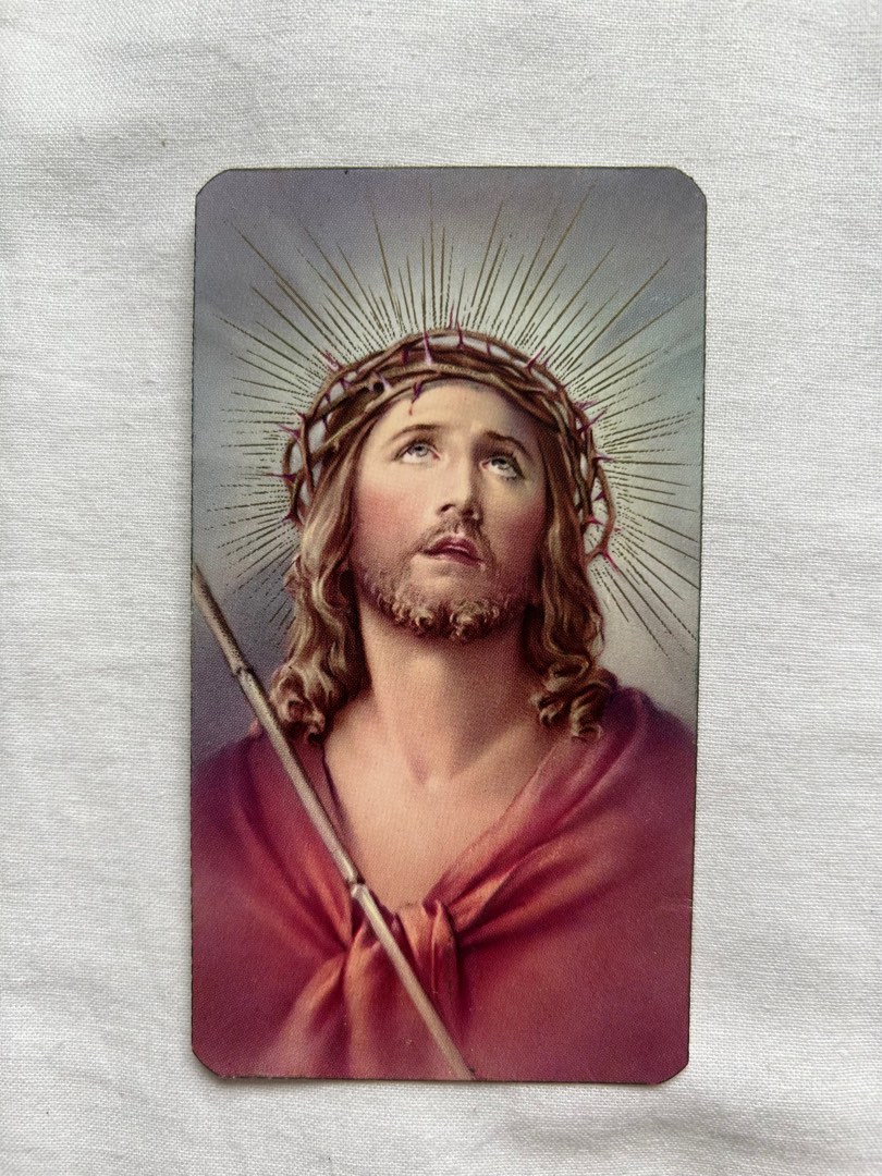 Old Ecce homo stampita, Hobbies & Toys, Memorabilia & Collectibles ...