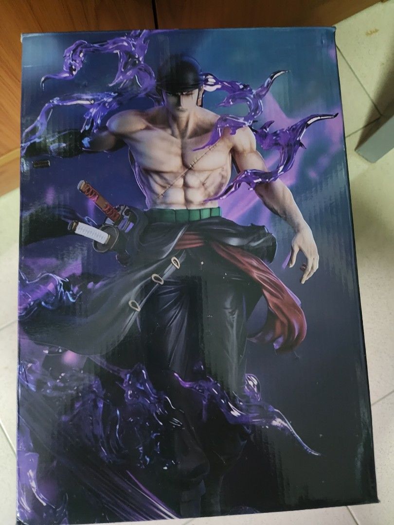 One piece zoro figure, Hobbies & Toys, Toys & Games on Carousell