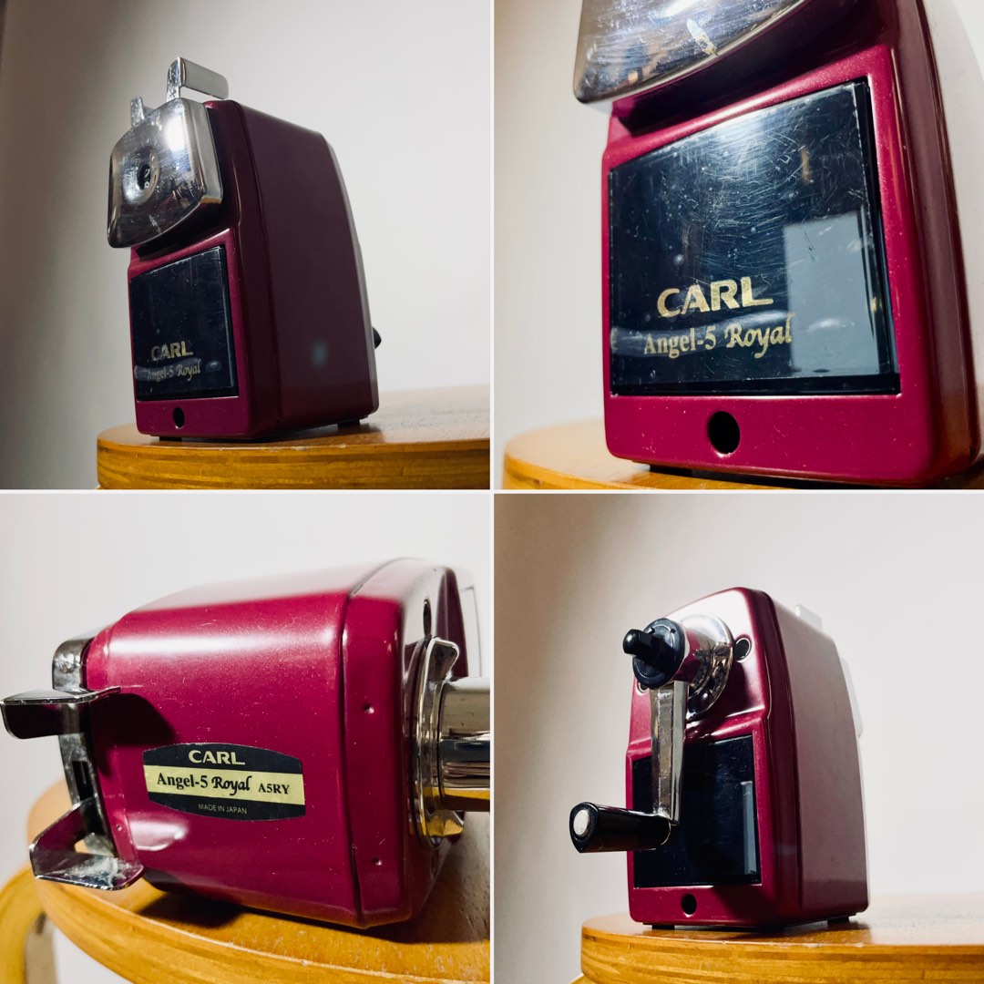 Original CARL Angel-5 Royal Classic Heavy Duty Office Home Auto Feeding ...