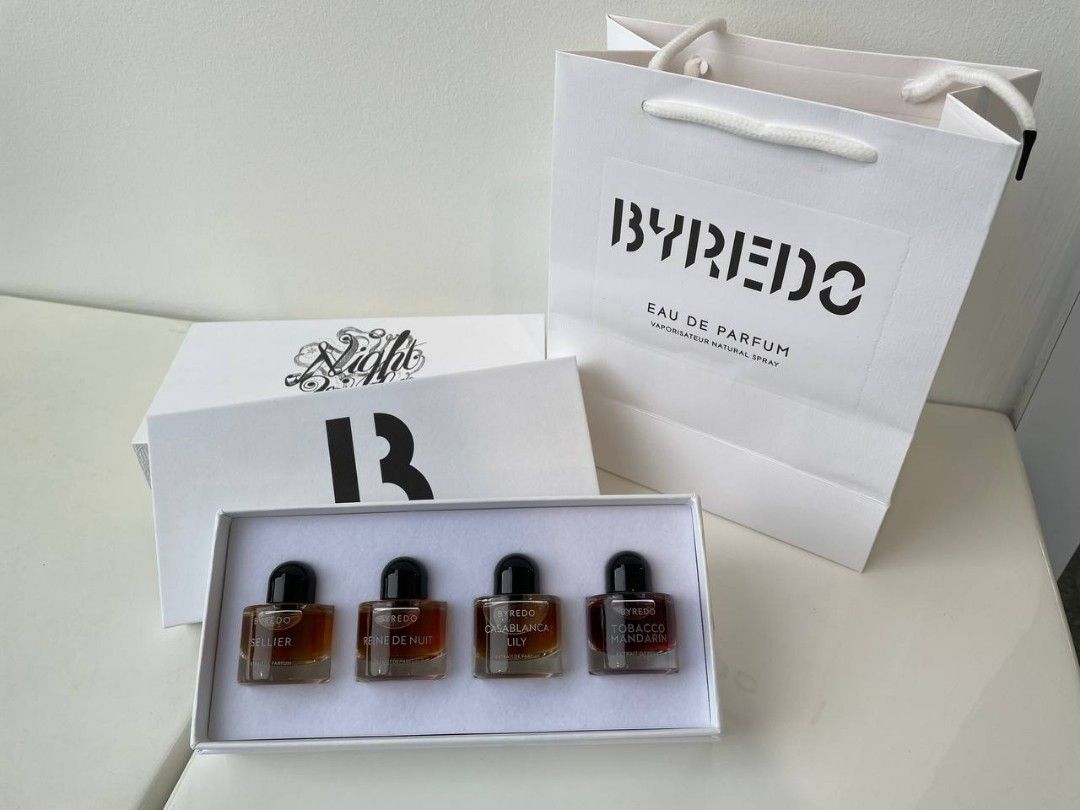 ORIGINAL PERFUME BYREDO 4IN1 (4X10ML) SET (WITH PAPER BAG), Beauty & Personal Care, Fragrance ...