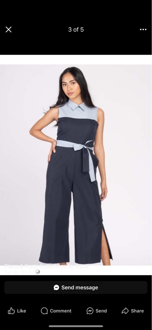 Plains and Prints Joyful Rebirth Pantsuit, Women's Fashion, Dresses ...