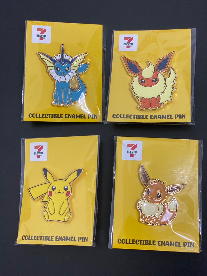 Pokemon 7e promo pin fullset, Hobbies & Toys, Collectibles ...