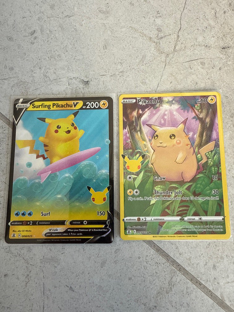 Pokemon Pikachu Celebration, Hobbies & Toys, Toys & Games on Carousell