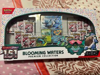 Pokemon TCG Blooming Waters Premium Collection Box, Hobbies & Toys ...