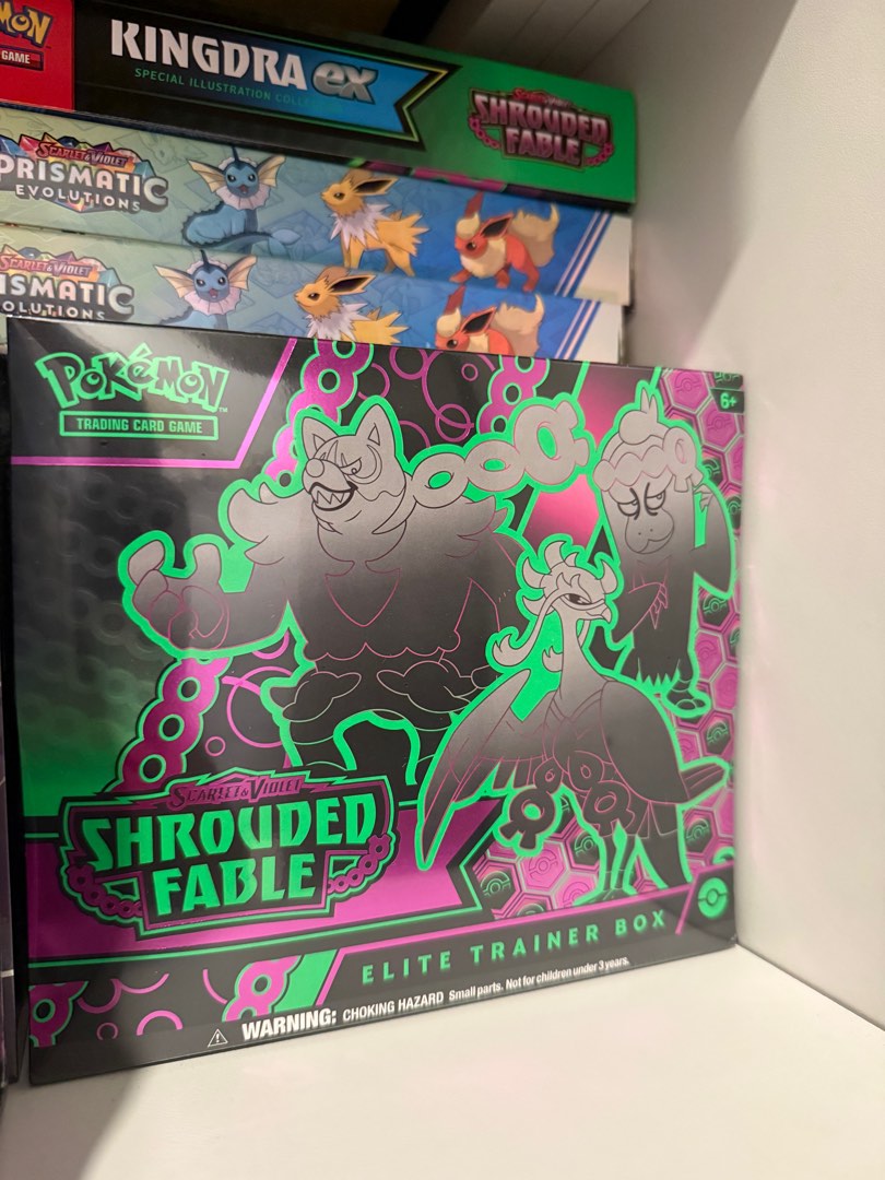 Pokemon TCG Shrouded Fable ETB, Hobbies & Toys, Toys & Games on Carousell