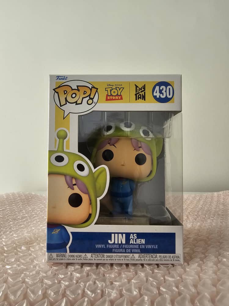 Pop! Rocks: Toy Story x Tiny TAN BTS Jin Funko Pop, Hobbies & Toys, Toys & Games on Carousell