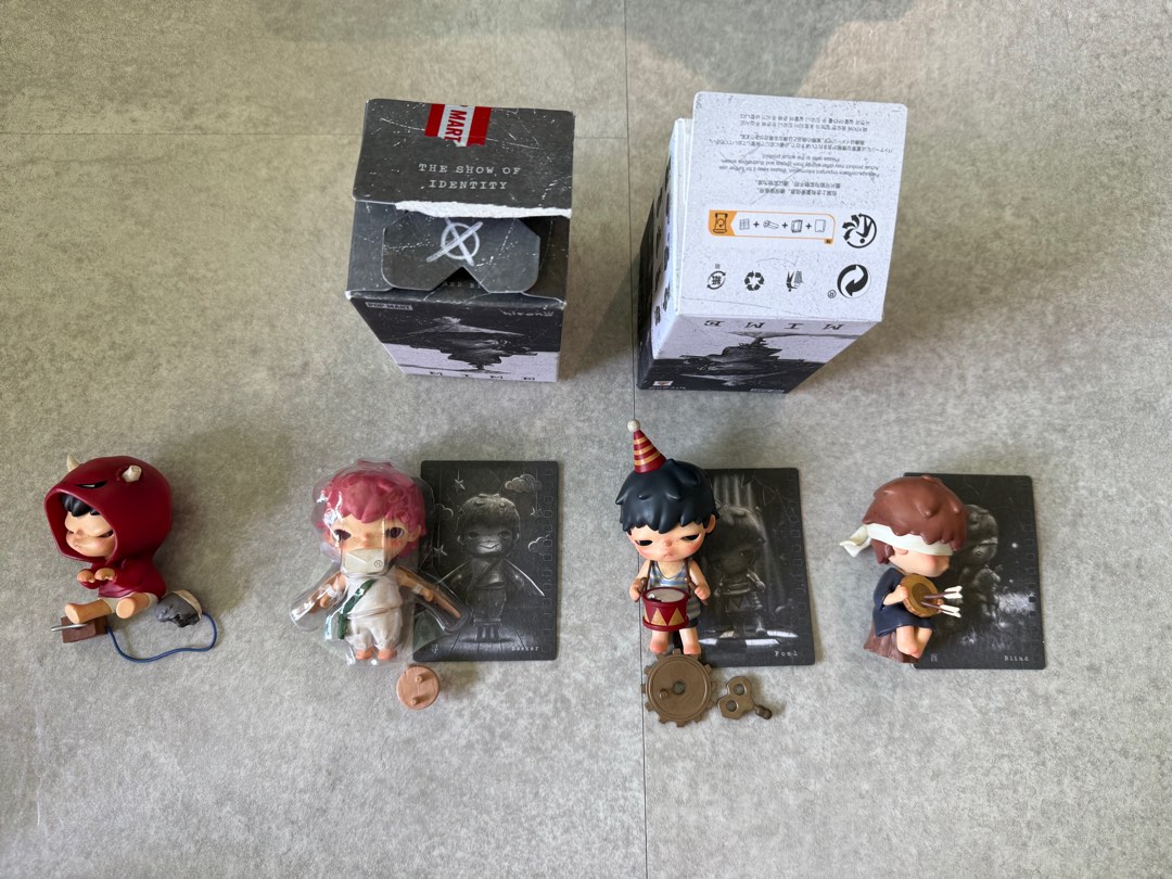 Popmart - Hirono - Mime series - bundle set, Hobbies & Toys, Toys ...