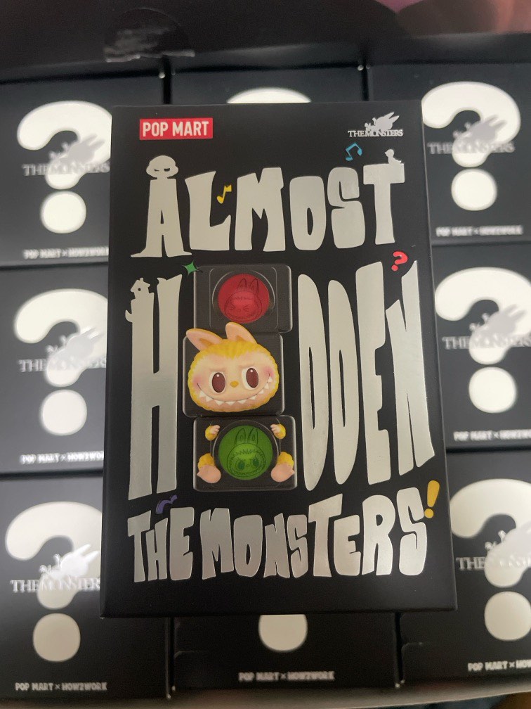 Popmart Almost Hidden The Monsters Series, Hobbies & Toys, Toys & Games ...