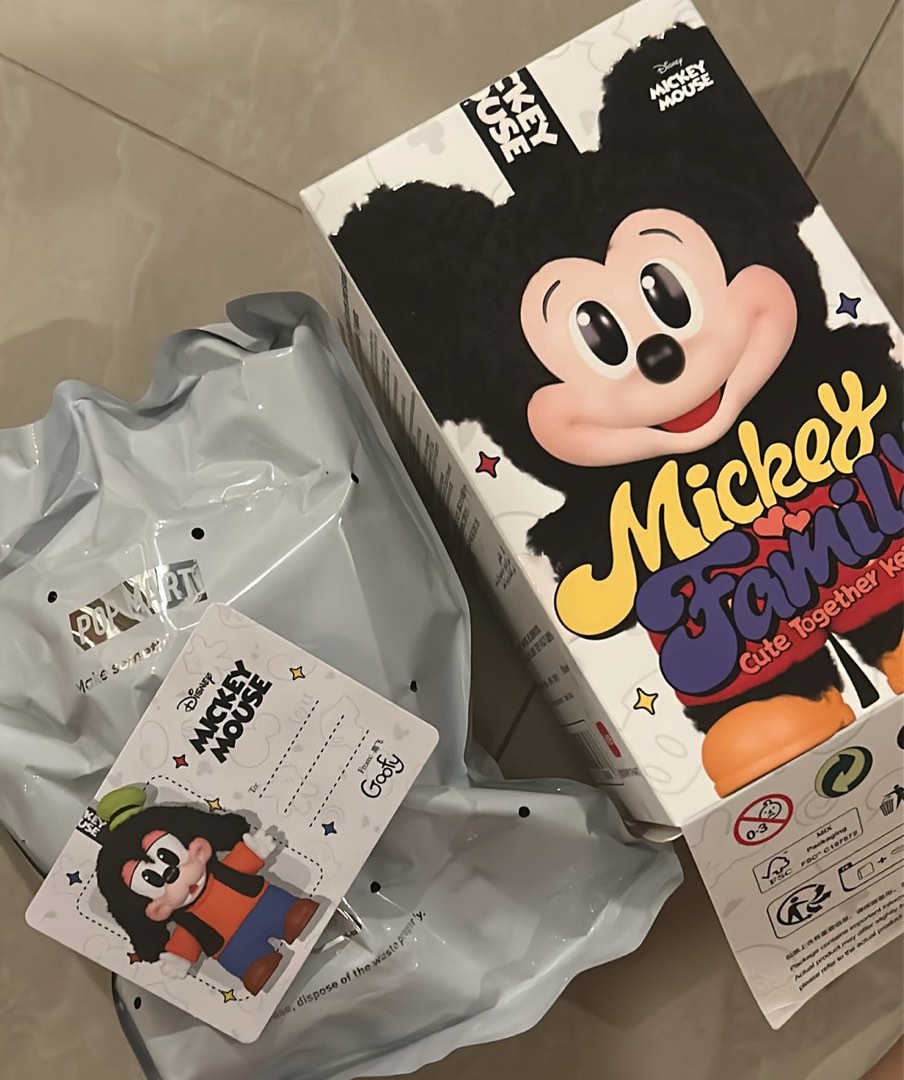 Popmart Mickey Family Goofy, Hobbies & Toys, Toys & Games on Carousell