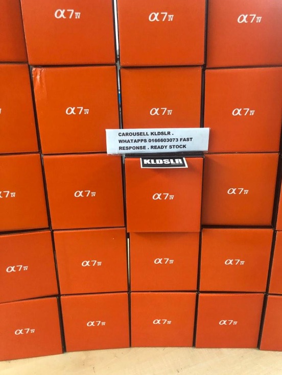 (Price Before Rm200 TNG) SONY A7IV MIRRORLESS CAMERA (BODY) Sony A74 ...