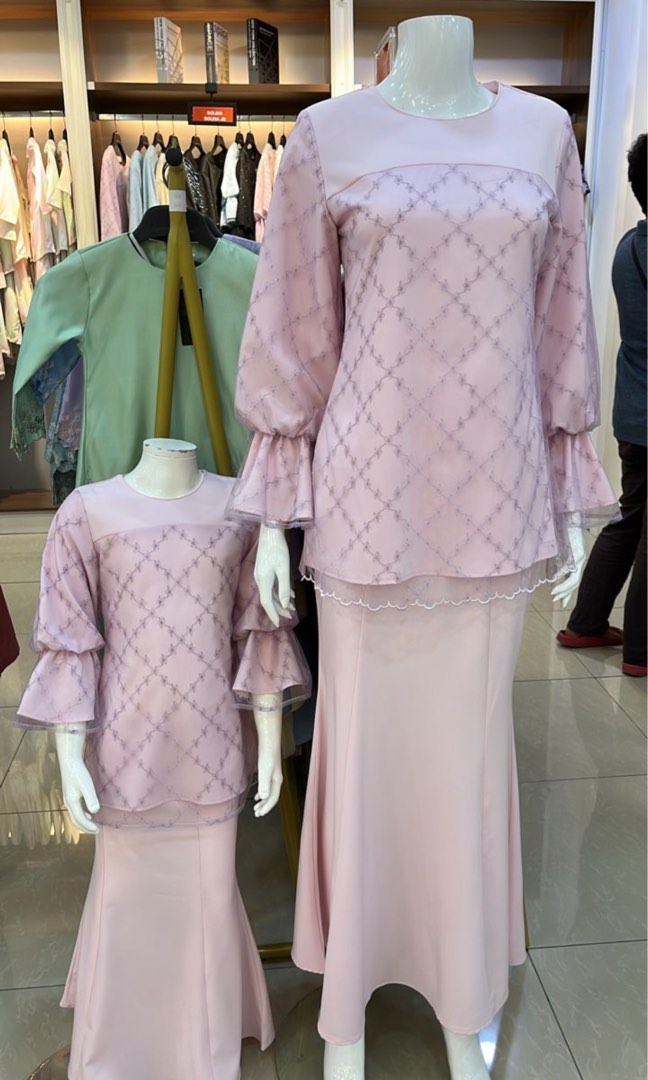 Prima Valet | Set Ibu & Anak | Kurung Soleia, Women's Fashion, Muslimah ...