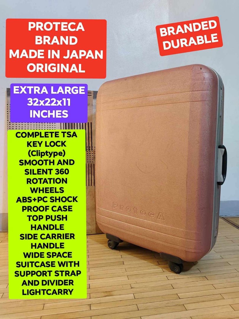 PROTECA BY ACE. MADE IN JAPAN EXTRA LARGE SIZE, Hobbies & Toys, Travel, Luggage on Carousell
