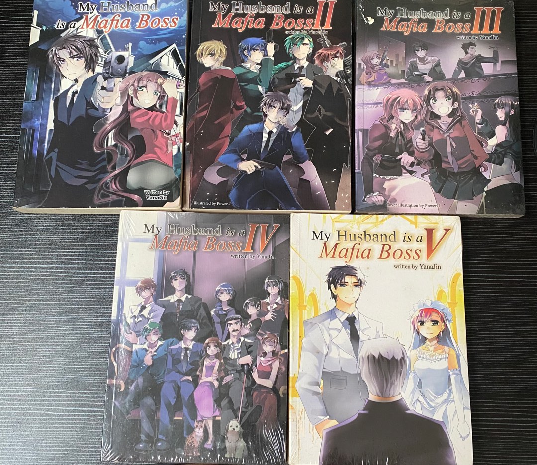 PSICOM Wattpad Books Bundle MHIAMB My Husband is a Mafia Boss Season 1 ...