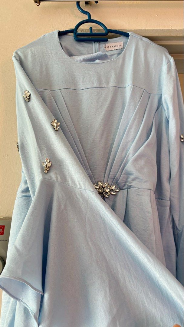 qaamnie laura kurung raya 2024, Women's Fashion, Muslimah Fashion, Baju ...