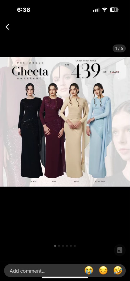 QISZAR GHEETA PREMIUM 2024, Women's Fashion, Muslimah Fashion, Dresses ...