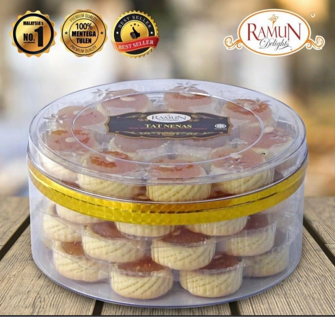 Ramun Delights Pineapple Tarts / Kuih Tarts, Food & Drinks, Homemade ...