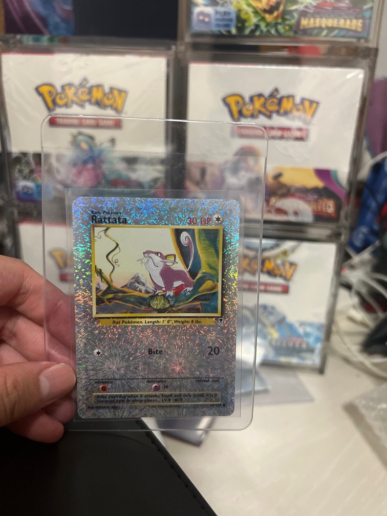 Rattata legendary collection reverse - vintage pokemon, Hobbies & Toys ...