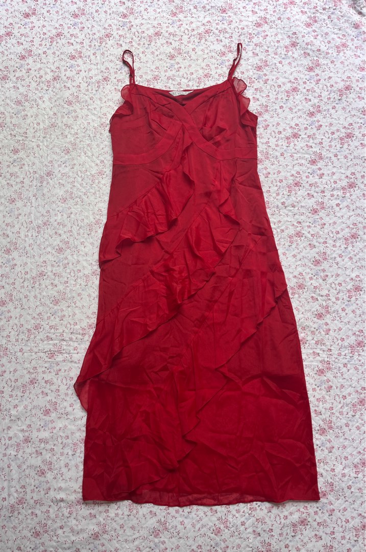 Red Semi formal fairy dress, Women's Fashion, Dresses & Sets, Dresses ...