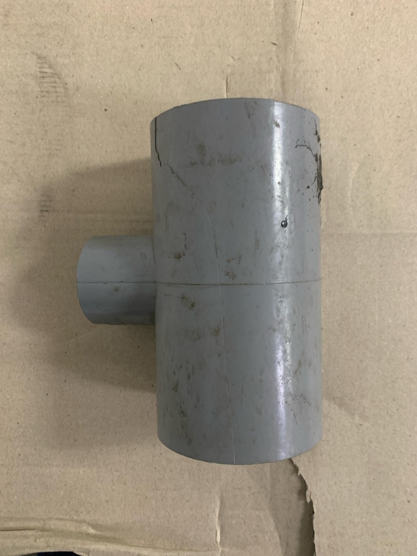 REDUCER TEE - PVC - 3" X 1.5", Everything Else, Others on Carousell