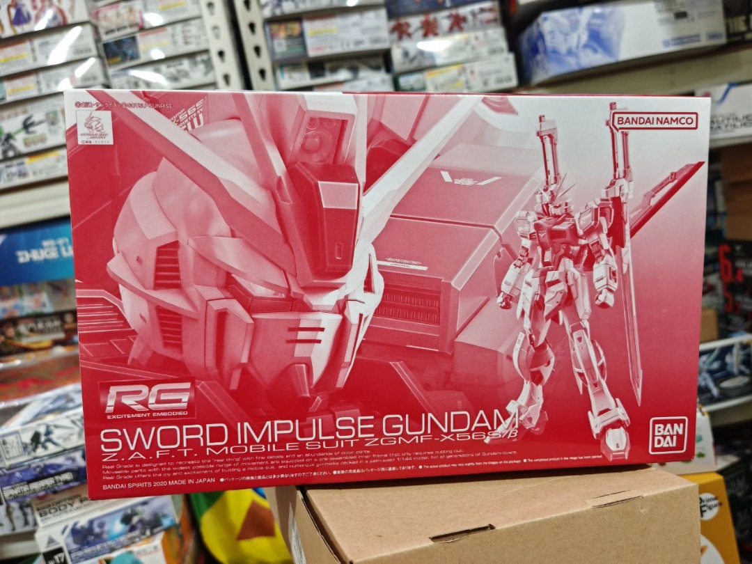 RG Sword Impulse Gundam, Hobbies & Toys, Toys & Games on Carousell