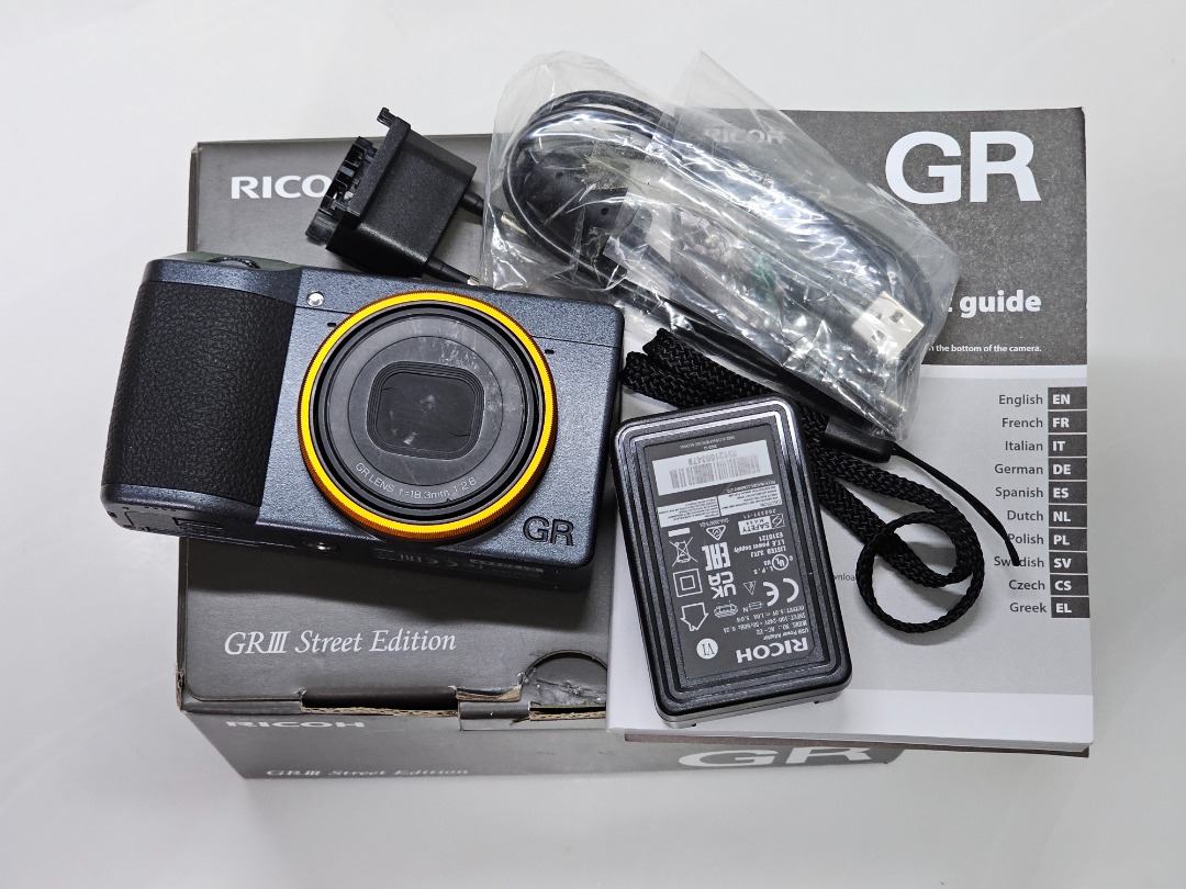 Ricoh GR III Street Edition, GR 3, GR3 (28mm), not 40mm GR3x, not HDF, Shutter count