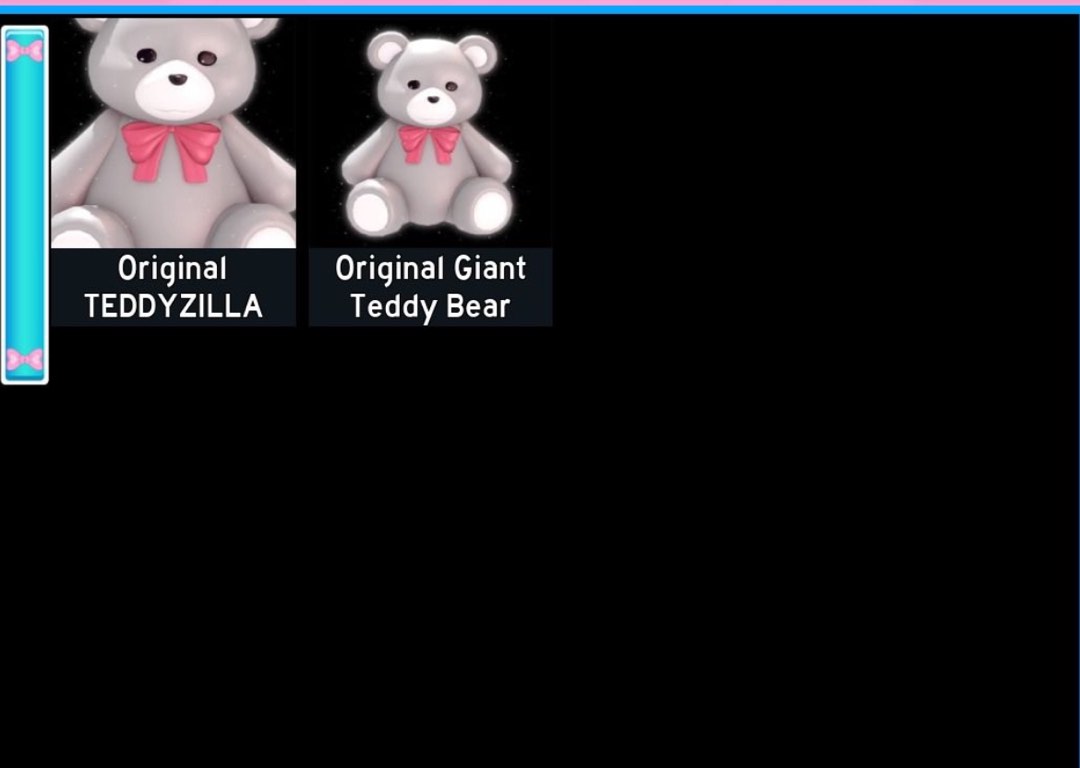 Royale high og teddyzilla, og giant teddy, 電子遊戲, 遊戲機配件, 遊戲禮物卡及帳戶 ...