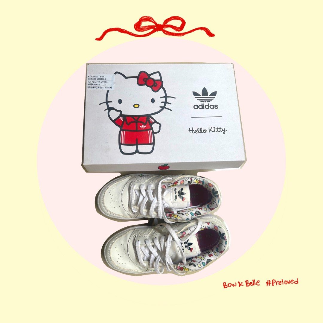 SEPATU ADIDAS x SANRIO, HELLO KITTY, Bayi & Anak, Lainnya di Carousell