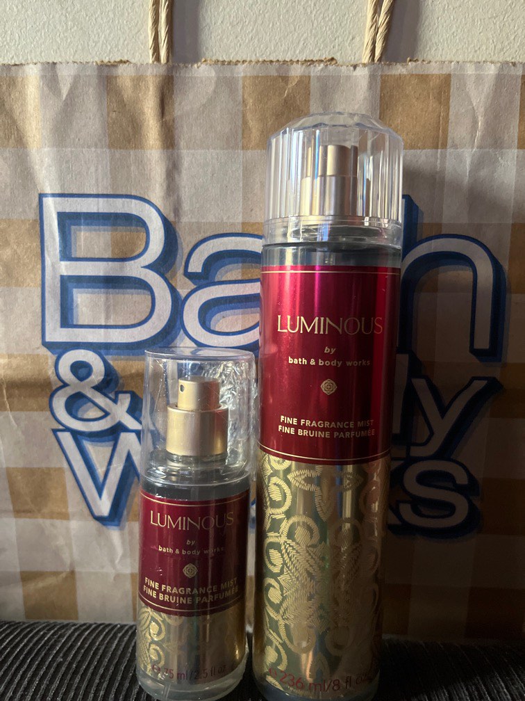 ‼️SET‼️ BBW Luminous mist set, Beauty & Personal Care, Fragrance ...
