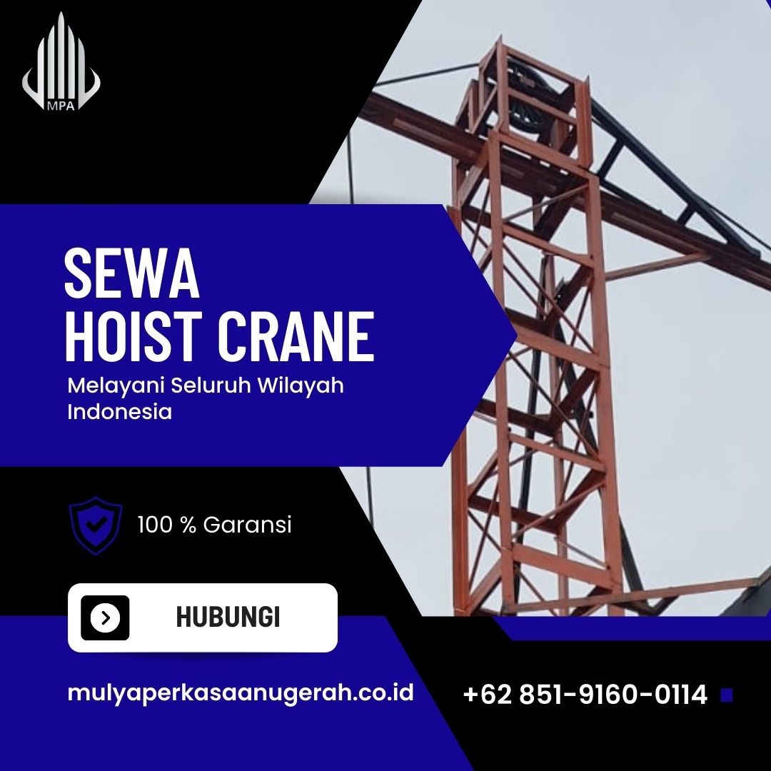 Sewa Hoist Crane Duren Sawit | Hoist Crane | Murah | 0851 9160 0114 ...