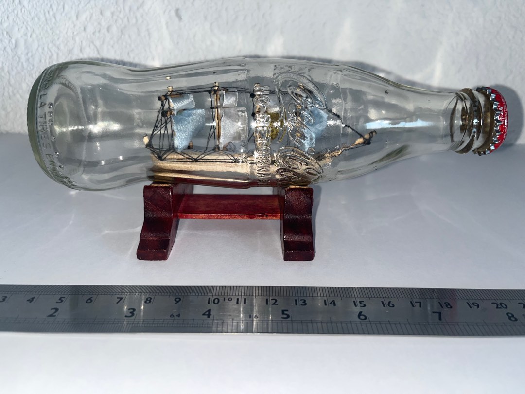 Ship in a Coke bottle, Hobbies & Toys, Memorabilia & Collectibles ...