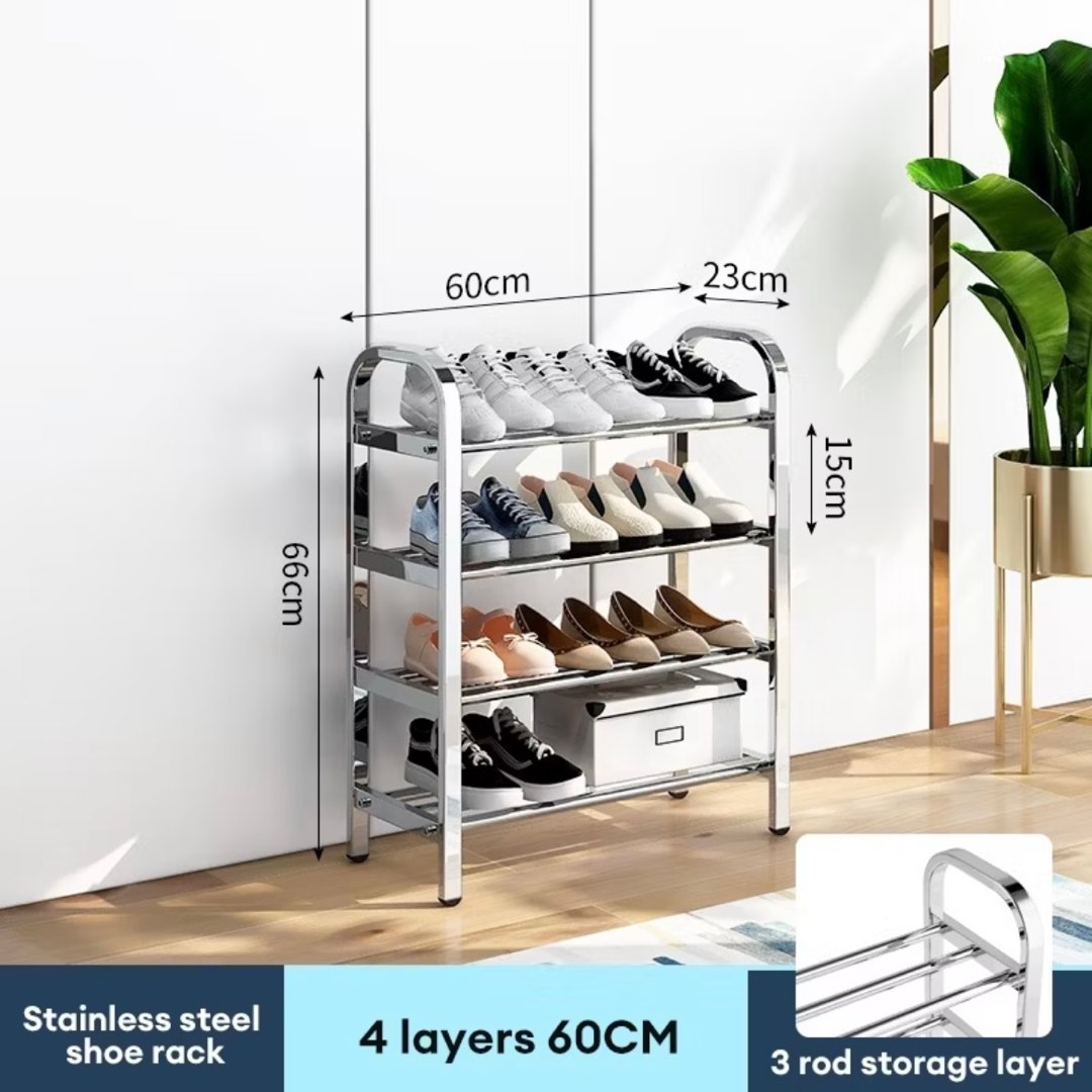Shoes rack | Shoe Storage Rack | Stainless Steel Shoes Rack | Outdoor ...