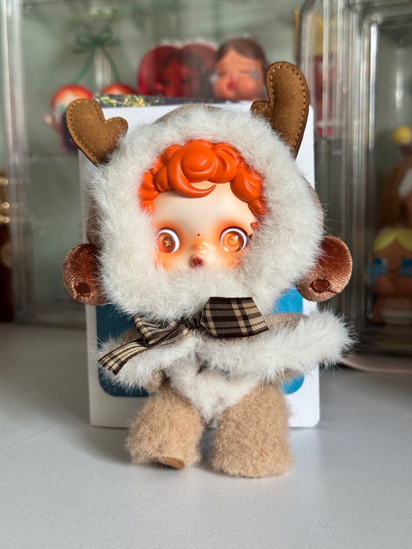 Skullpanda winter symphony wanderer plush pendant, Hobbies & Toys, Toys ...