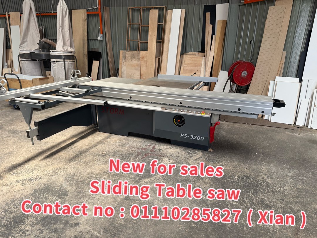 Sliding table saw (NEW), Furniture & Home Living, Outdoor Furniture on ...