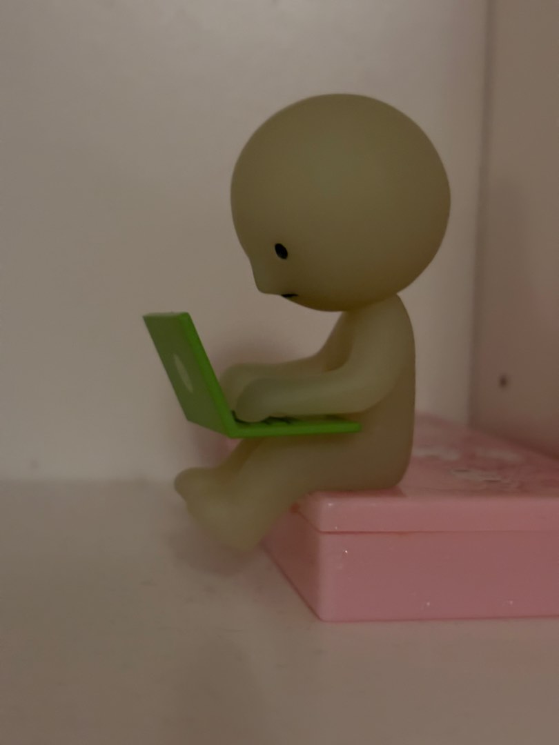 Smiski Laptop, Hobbies & Toys, Toys & Games on Carousell