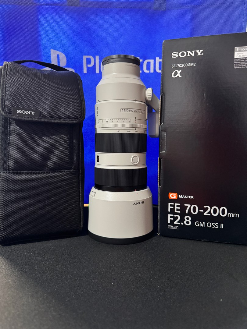 Sony 70-200mm F2.8 GM OSS II (SEL70200GM2), Photography, Lens & Kits on Carousell