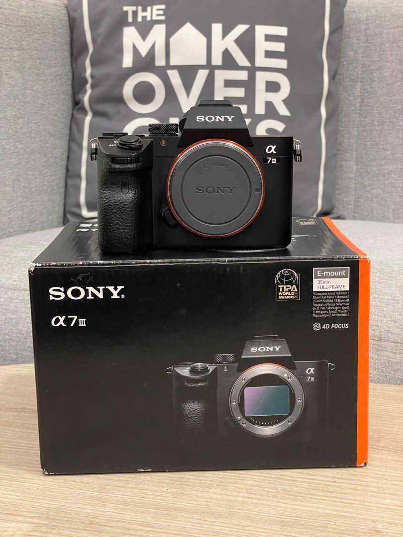 SONY A7III/ A73/ A7 MARK III ( SC120K, 90% NEW ), Photography, Cameras ...
