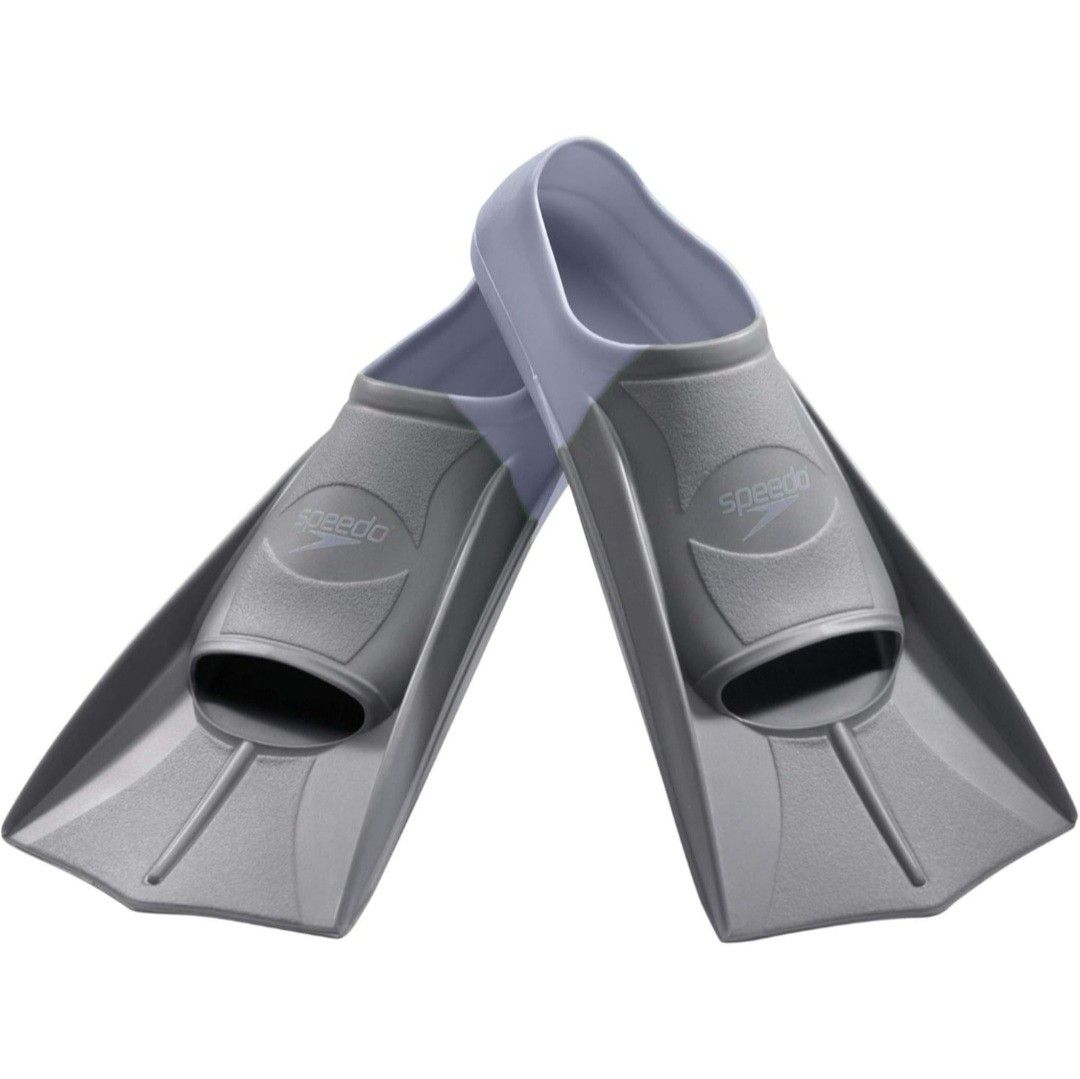 Speedo Adult Swim Training Rubber Short Fins (L size) Unisex, Sports ...