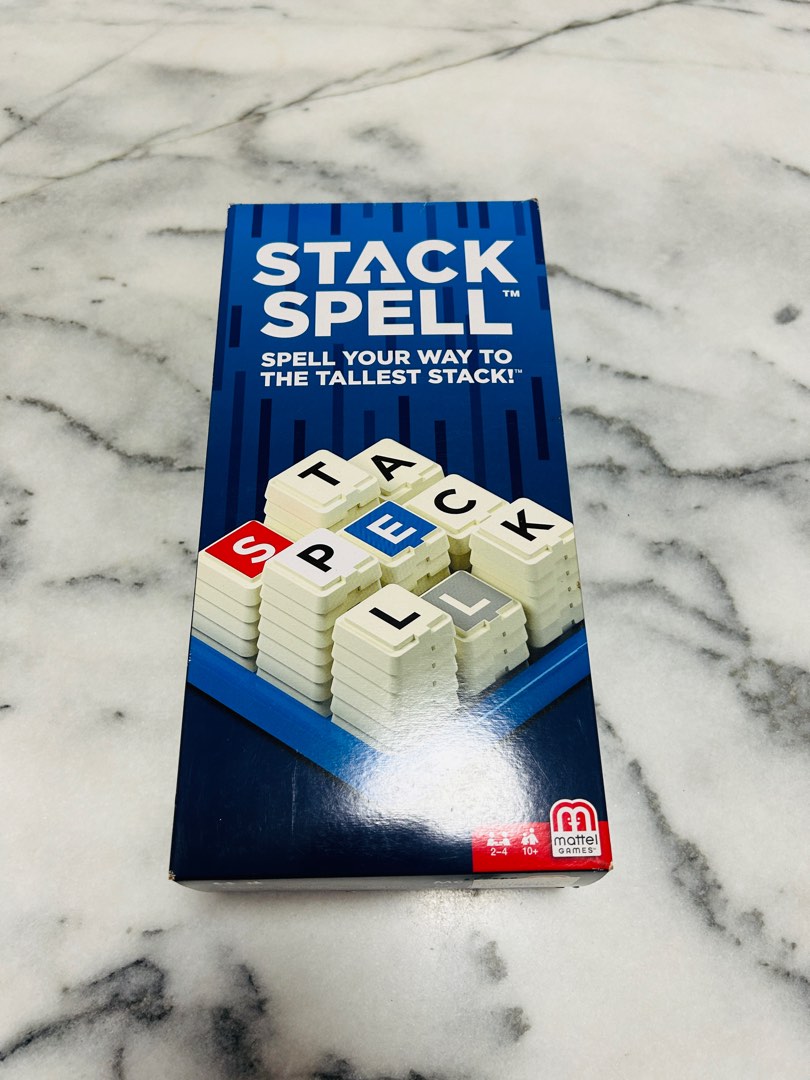 Stack Spell family game, Hobbies & Toys, Toys & Games on Carousell