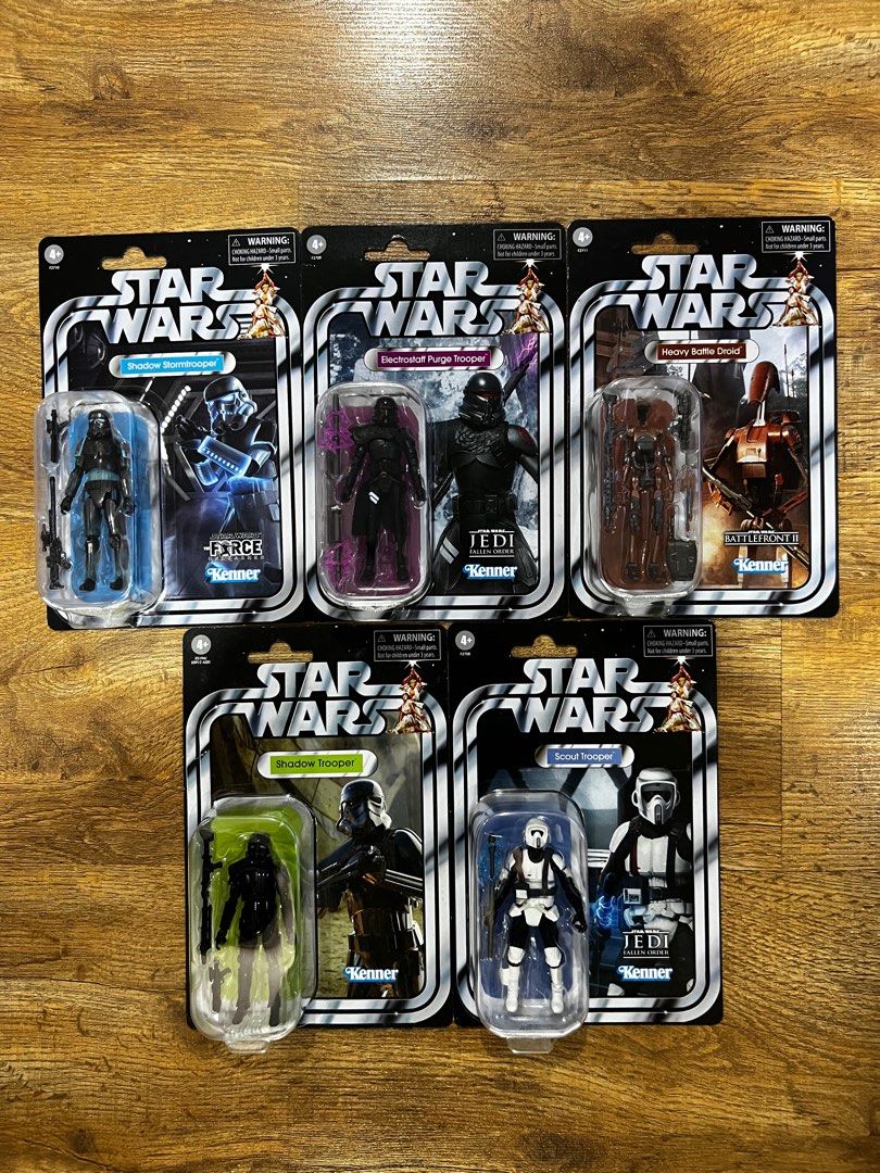 Star Wars Vintage Collection : Shadow Stormtrooper, Electrostaff Purge ...