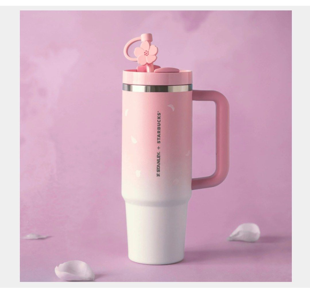 Starbucks + Stanley Spring Blossom Gradient Stainless Steel Cold Cup ...