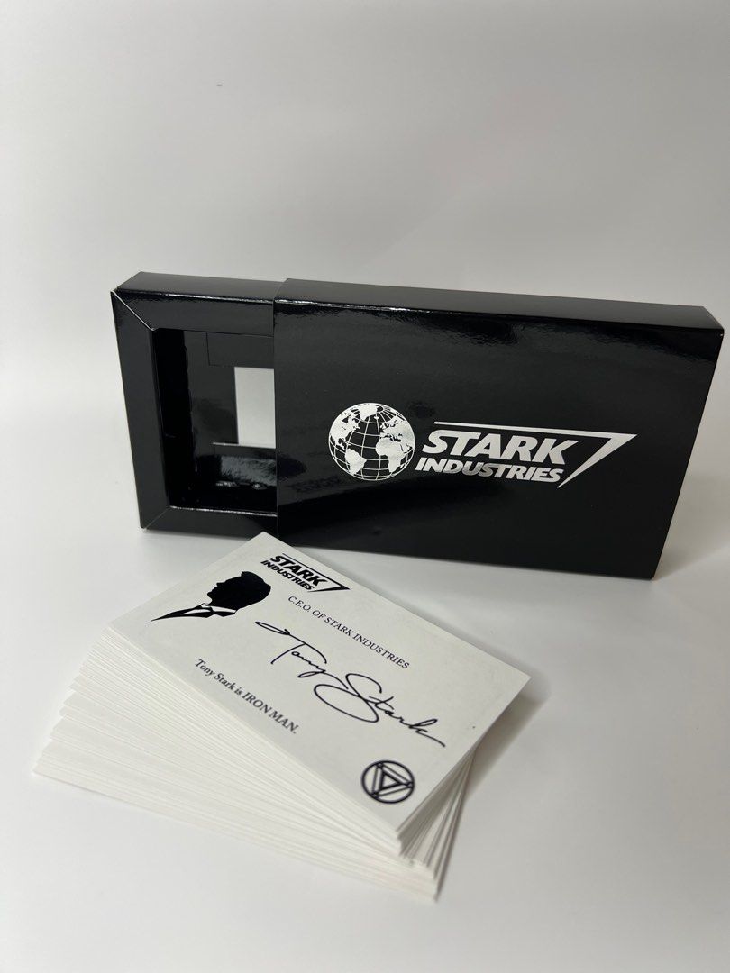 Stark Industries Tony Stark Business Message Cards Marvel Iron Man ...