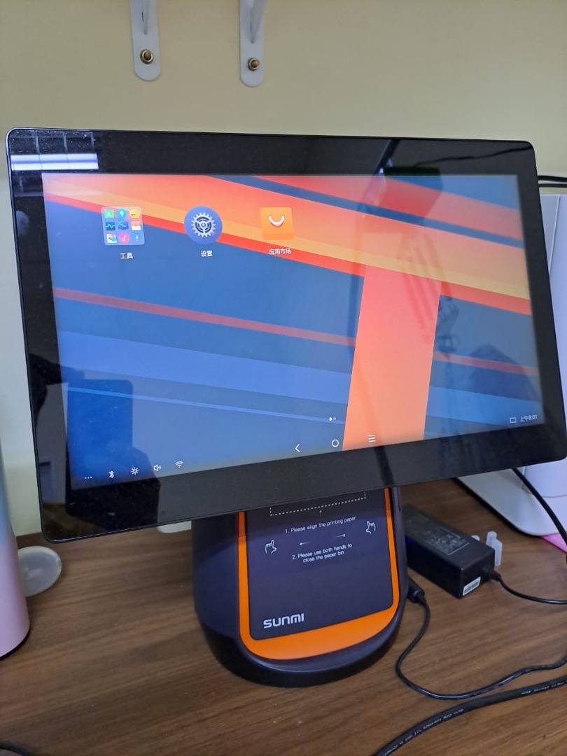 Sunmi T2 POS Android with Built-in Printer, Computers & Tech, Office ...