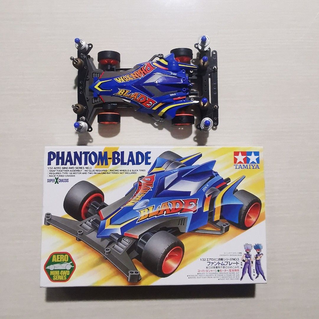 Tamiya Mini 4WD Phantom Blade with Hyper Dash 3 Motor, Hobbies & Toys ...