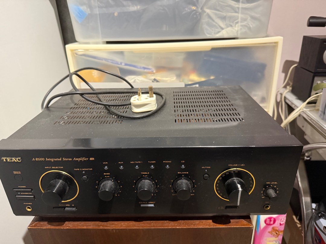 TEAC A-R600 Integrated Stereo Amplifier, Audio, Soundbars, Speakers ...